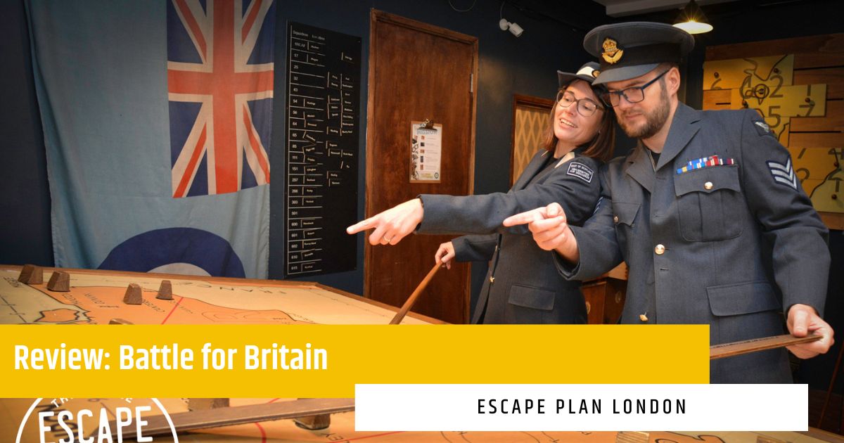 Escape Plan – Battle for Britain – Escape Room London - Escape Maniac