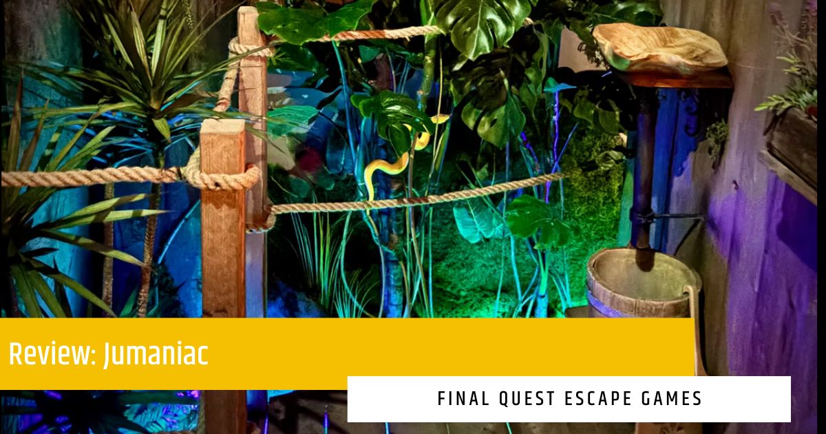 Final Quest Escape Games – Jumaniac – Escape Room Rednitzhembach ...