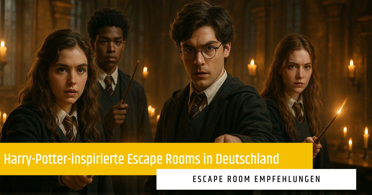 Die besten Harry Potter -inspirierten Escape Rooms in Deutschland ...
